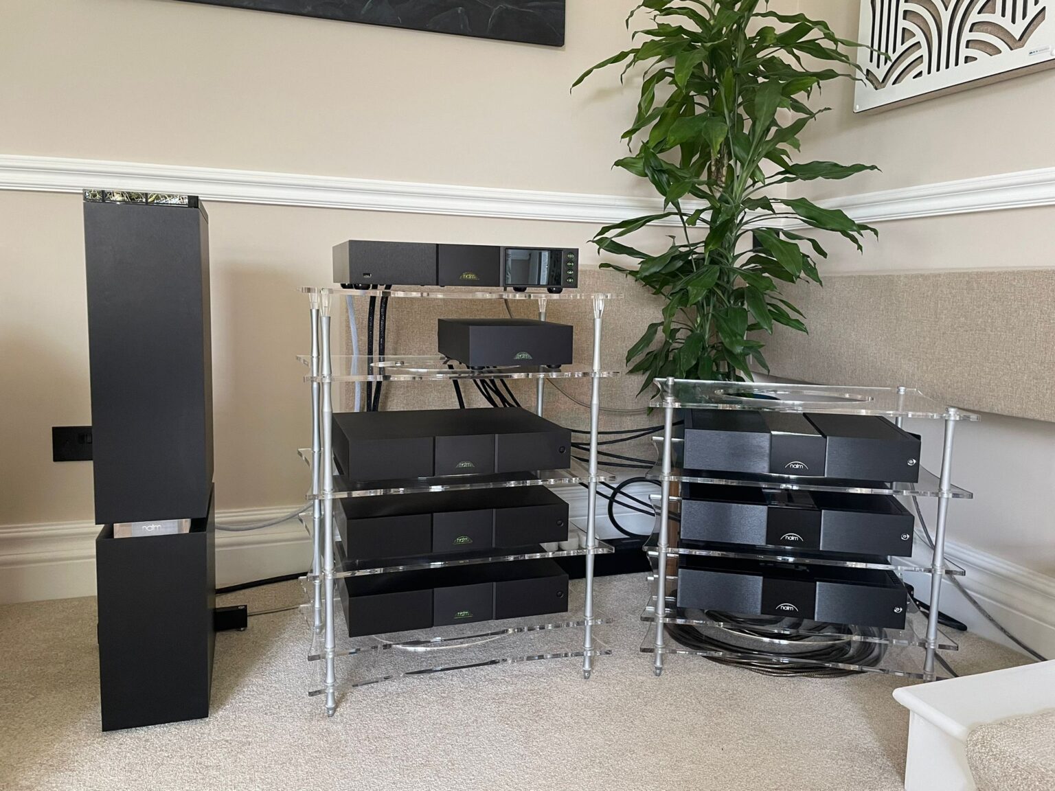 Review of Kudos Titan 808s with Active New Naim NAP 250s - Acoustica